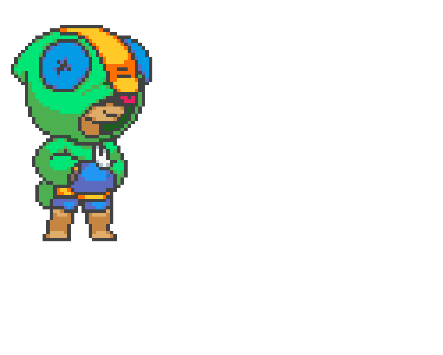 Pixilart - Pixel Leon Art by kodyazarpro