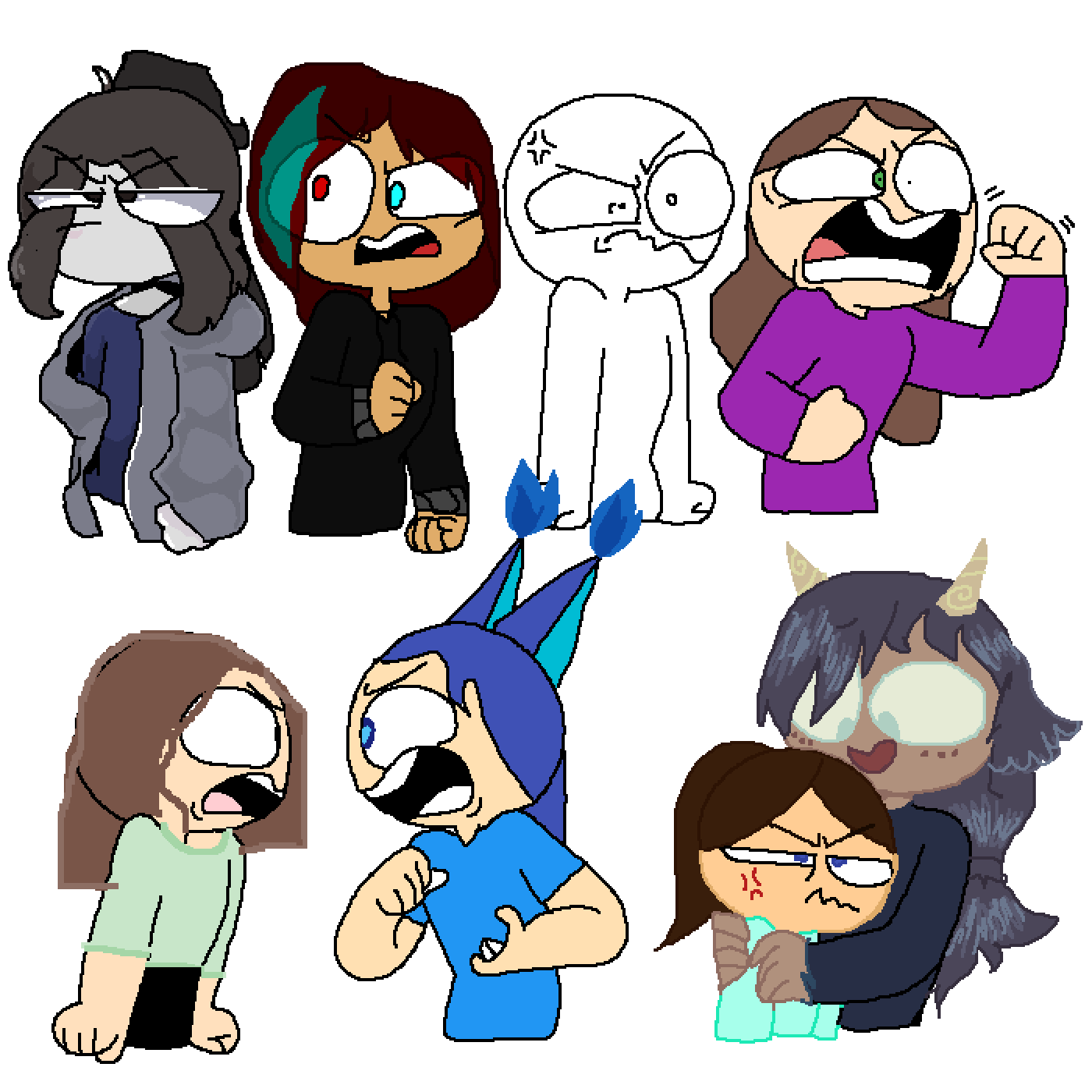 Pixilart - Angry by Tidewater0121