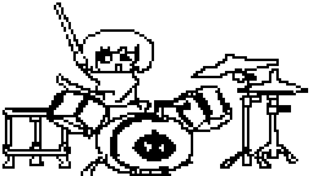 Editing outline of drums - Free online pixel art drawing tool - Pixilart