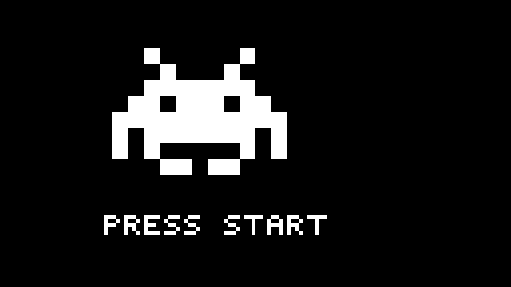 Pixilart - Press start by MrBoss1
