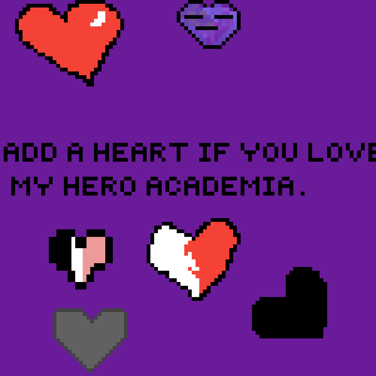 Editing MHA - Free online pixel art drawing tool - Pixilart