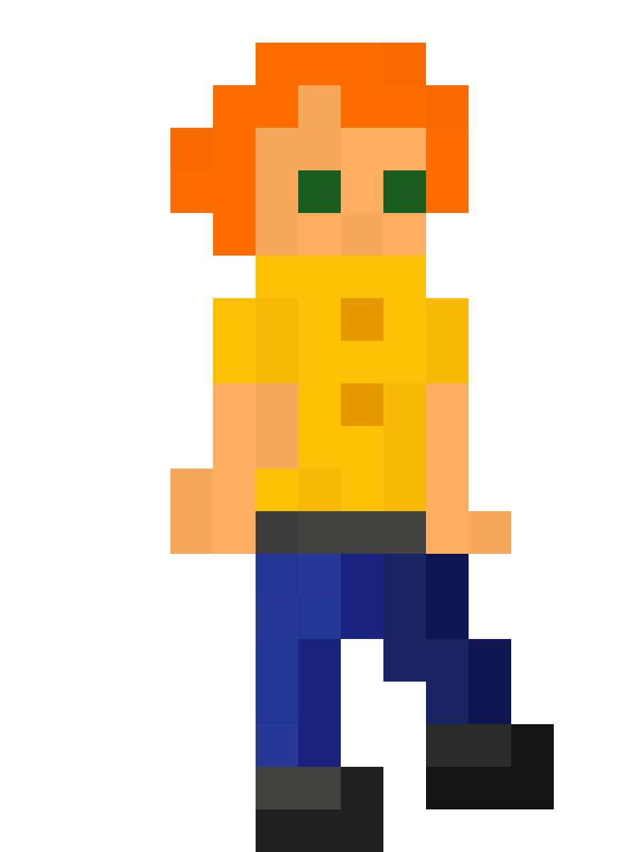 Pixilart - Lee Walk Cycle by PeacefulLily34