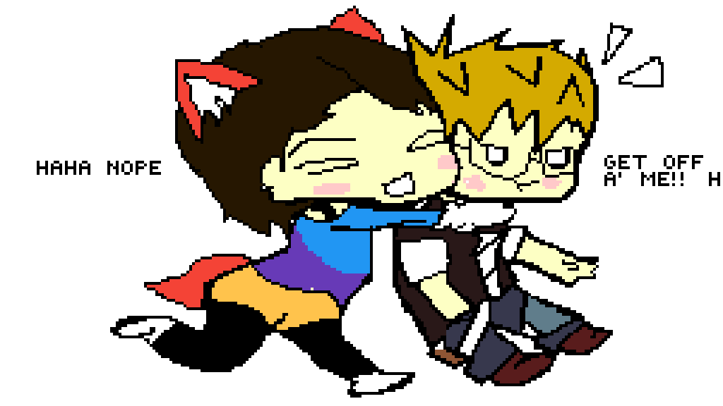 Editing Hug Collab - Free online pixel art drawing tool - Pixilart