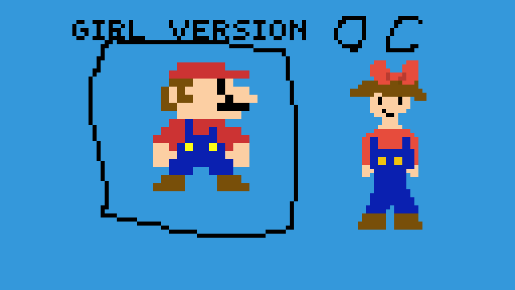 Pixilart - Mario OC by Cutepanda21