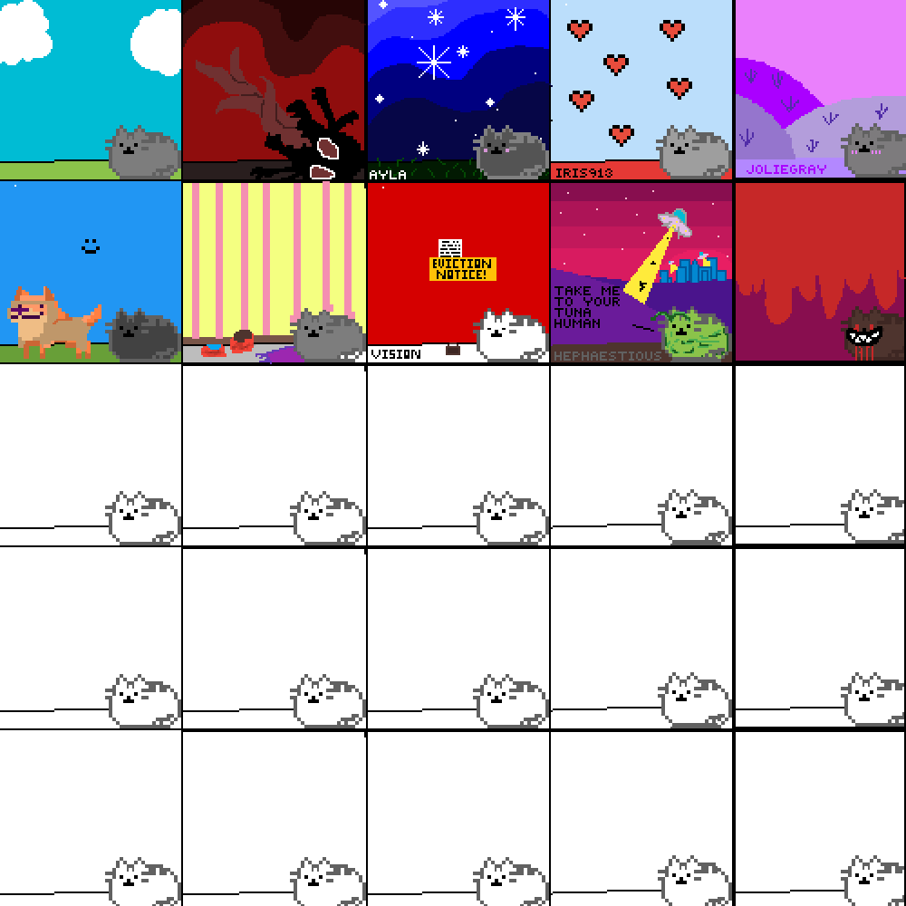 Pixilart - spoop kitty by YourAverageGoof