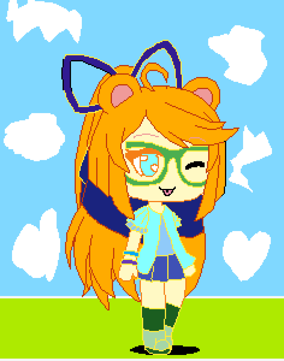 Editing Abby - Free online pixel art drawing tool - Pixilart