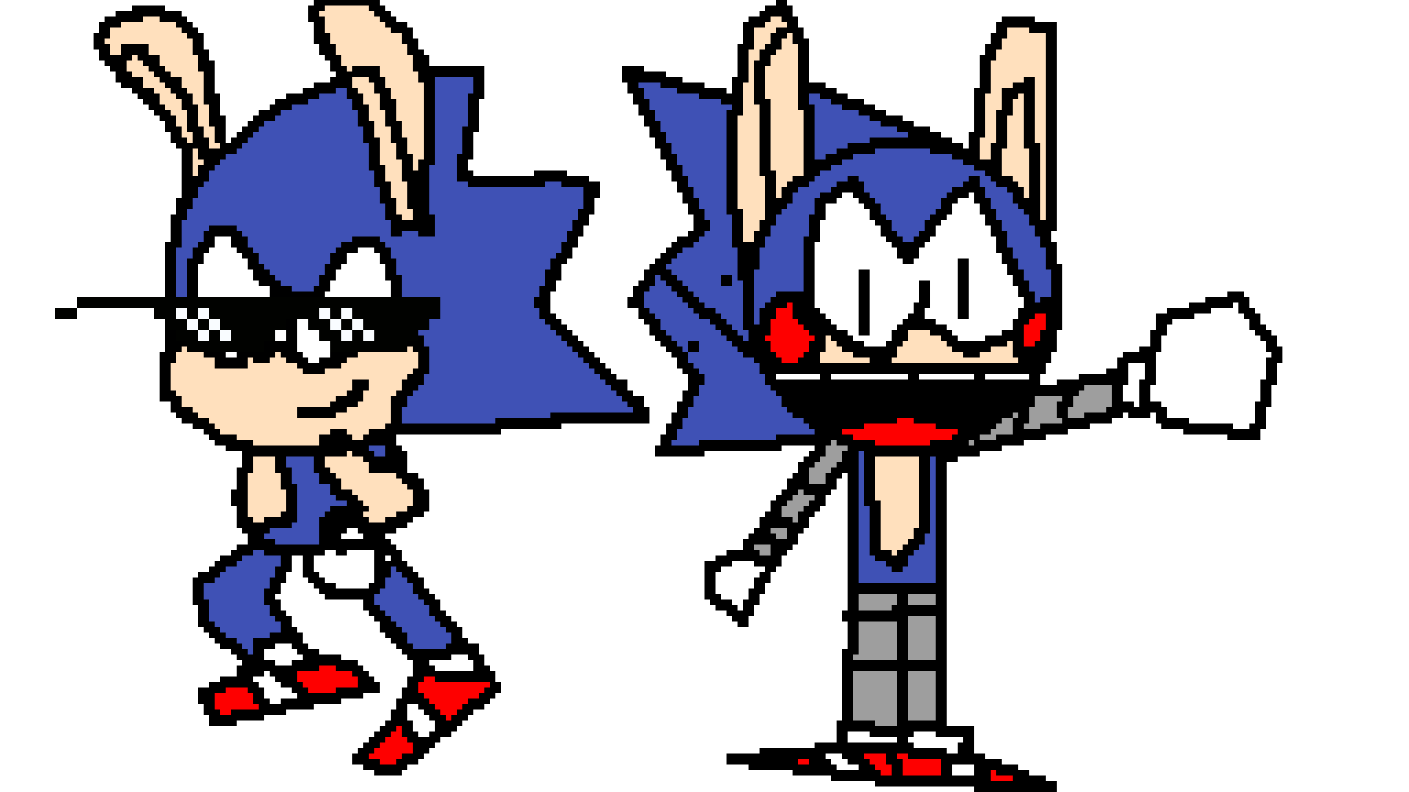Pixilart - fnap datsonicboi versions by RafaStudios2023