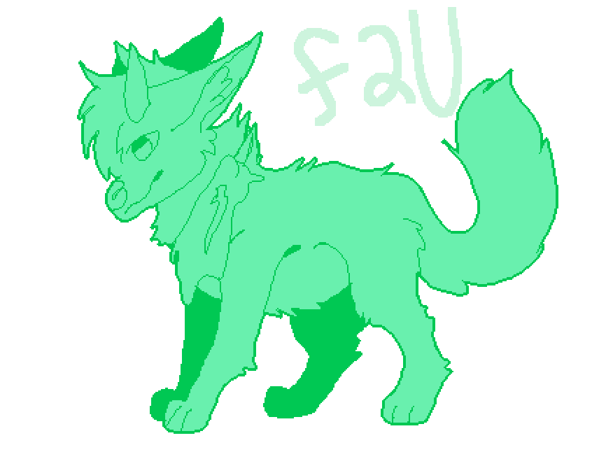 Pixilart - f2u dog-like base by DragonsBreath