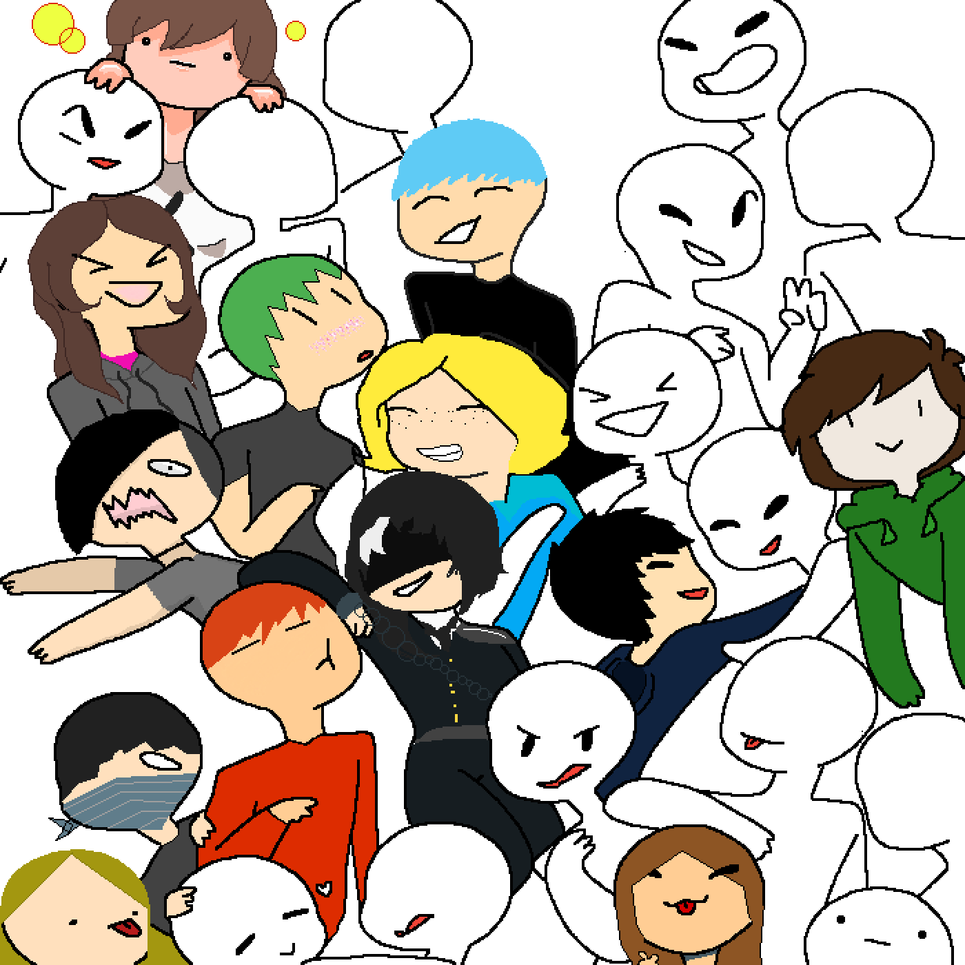 Editing Am I Reaching At A Leg Or An Arm - Free online pixel art ...