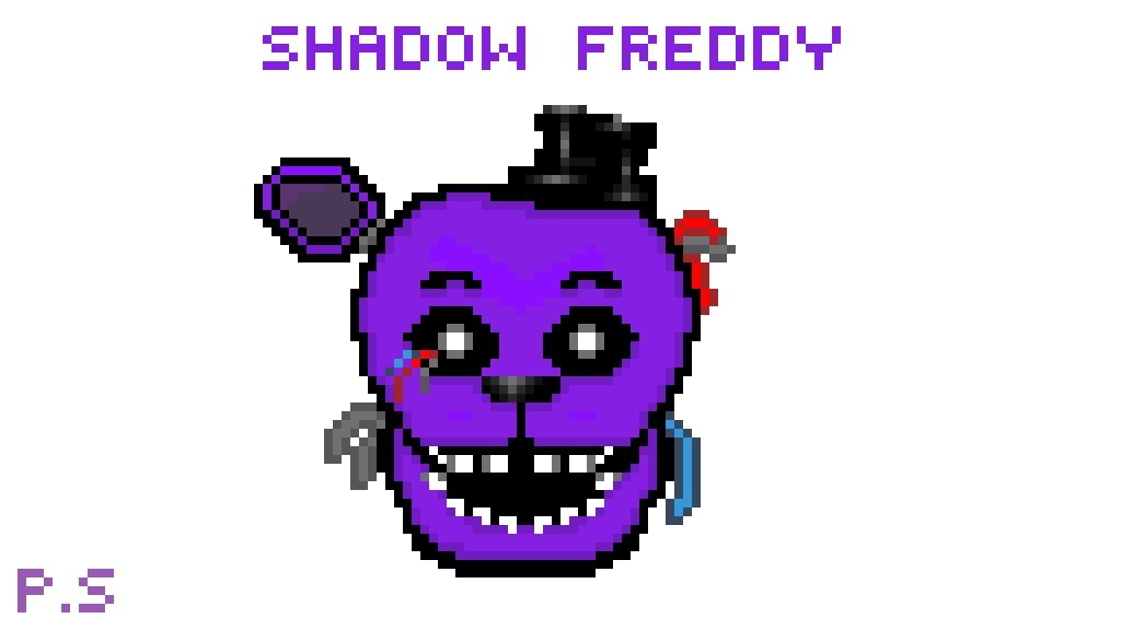 Pixilart - Shadow Freddy by puppetstrings