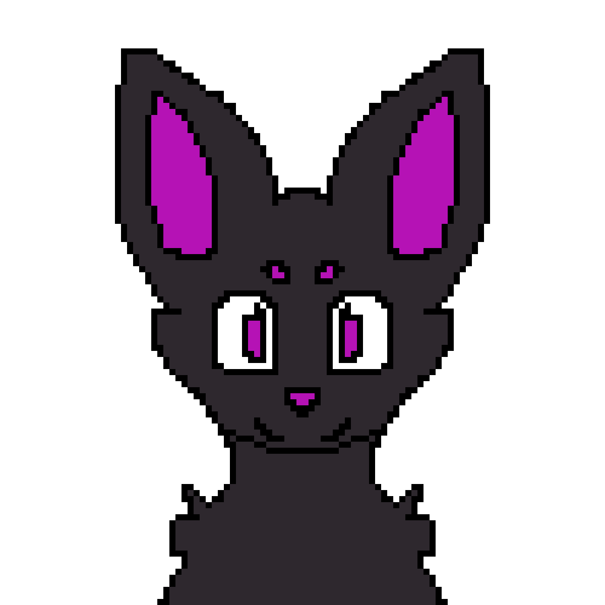 Editing aphmau as a fox/cat - Free online pixel art drawing tool - Pixilart