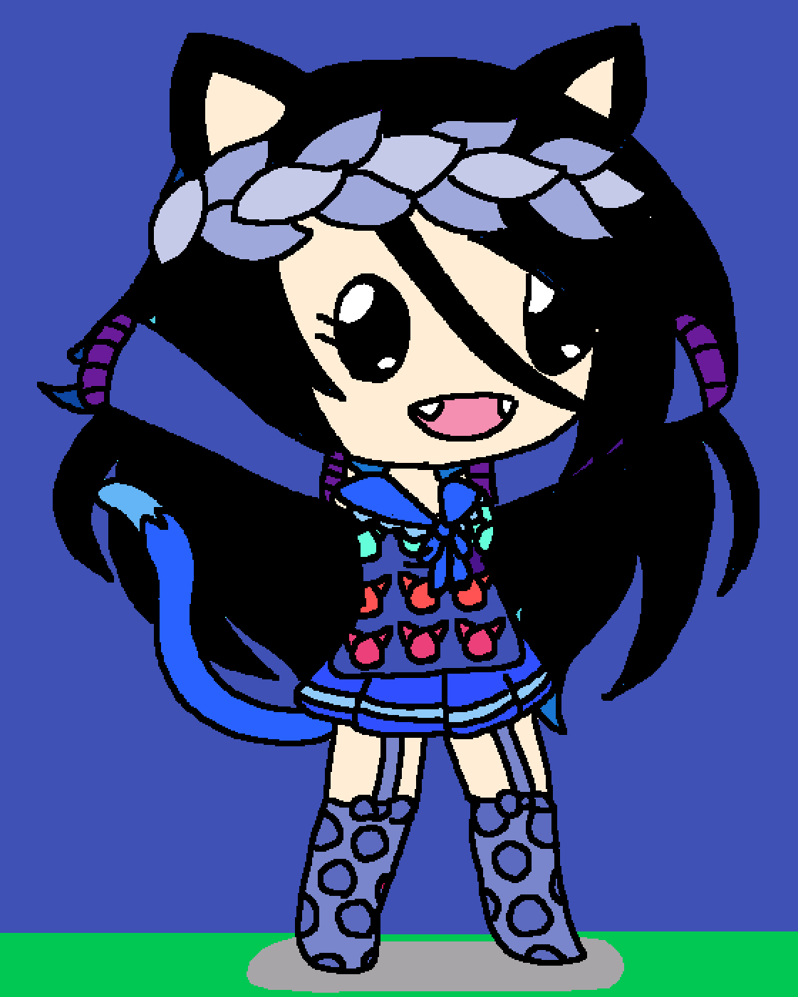 Editing GACHA LIFE - Free online pixel art drawing tool - Pixilart