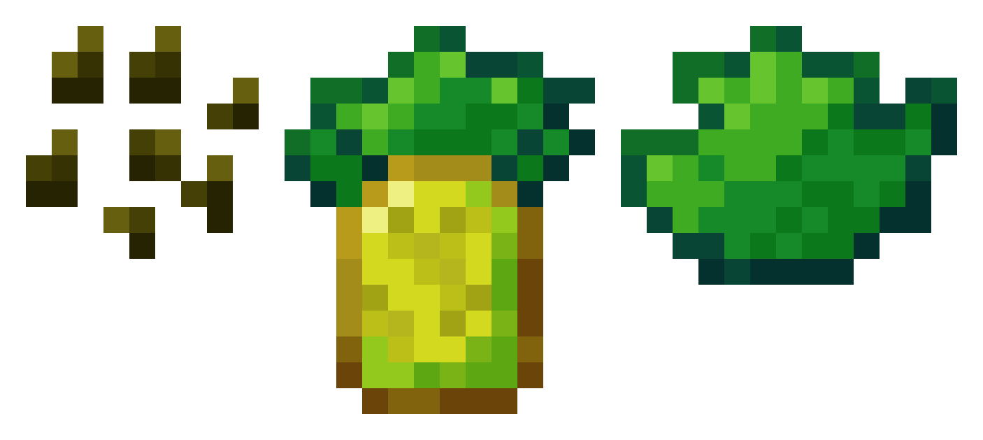 Pixilart - Minecraft Pinapple Remade by SourStew47
