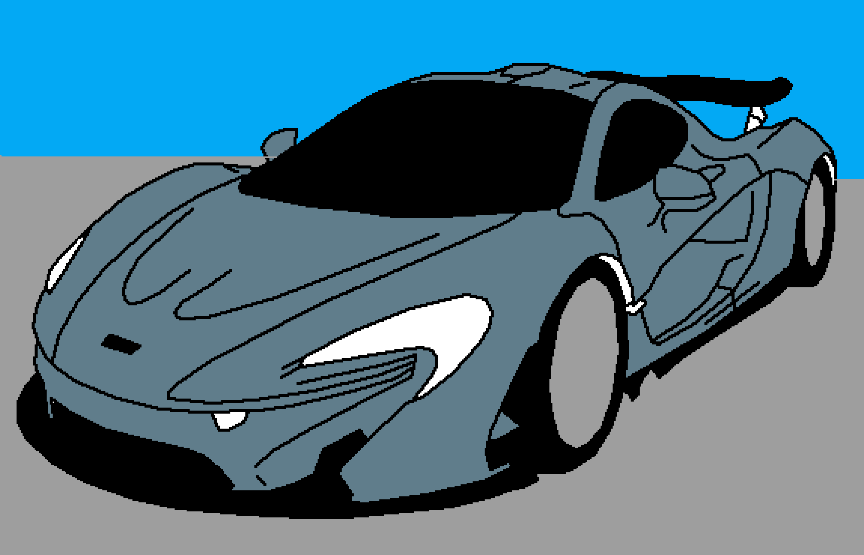 Mclaren P1 Drawing