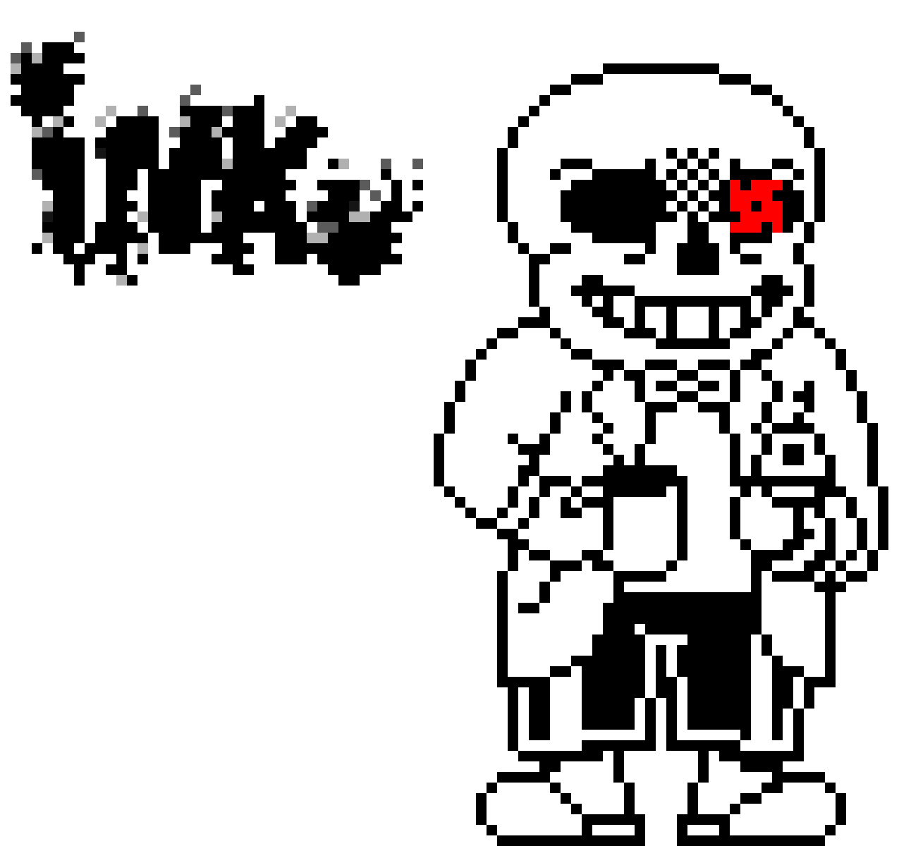 Pixilart - Mad SC Sans My Take by BLPR-iNK