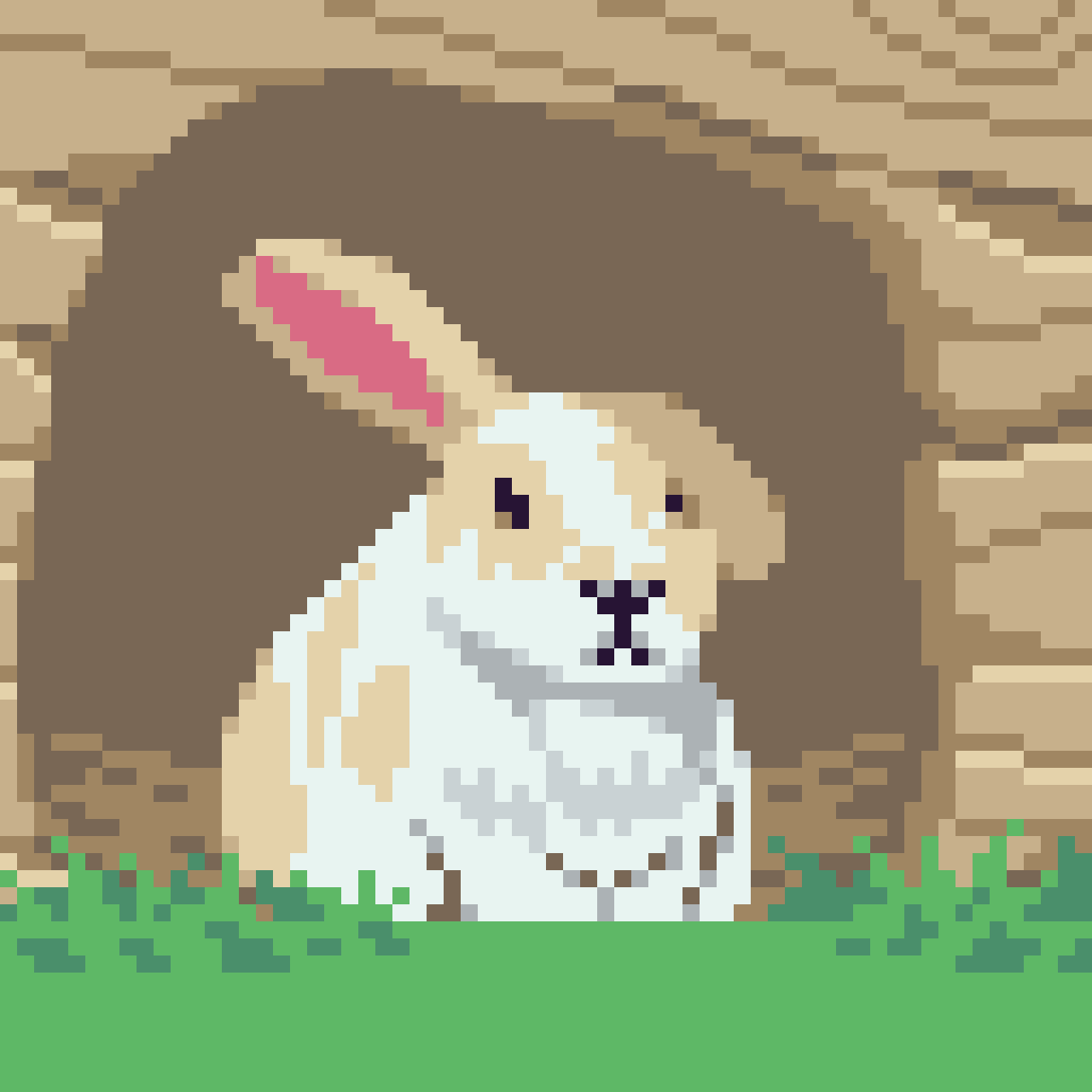 Pixilart - Rabbit by thebeekeep