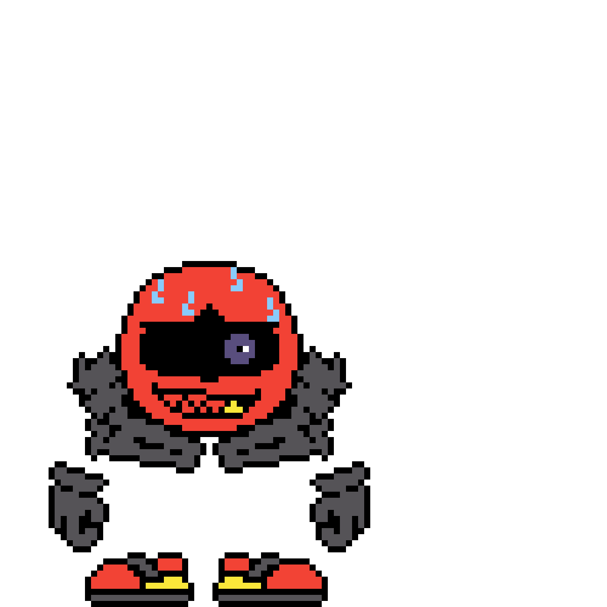 Pixilart - ink man fell flea by ink-man