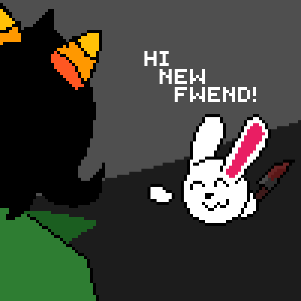 Editing The Satanic bunny and Nepeta - Free online pixel art drawing ...