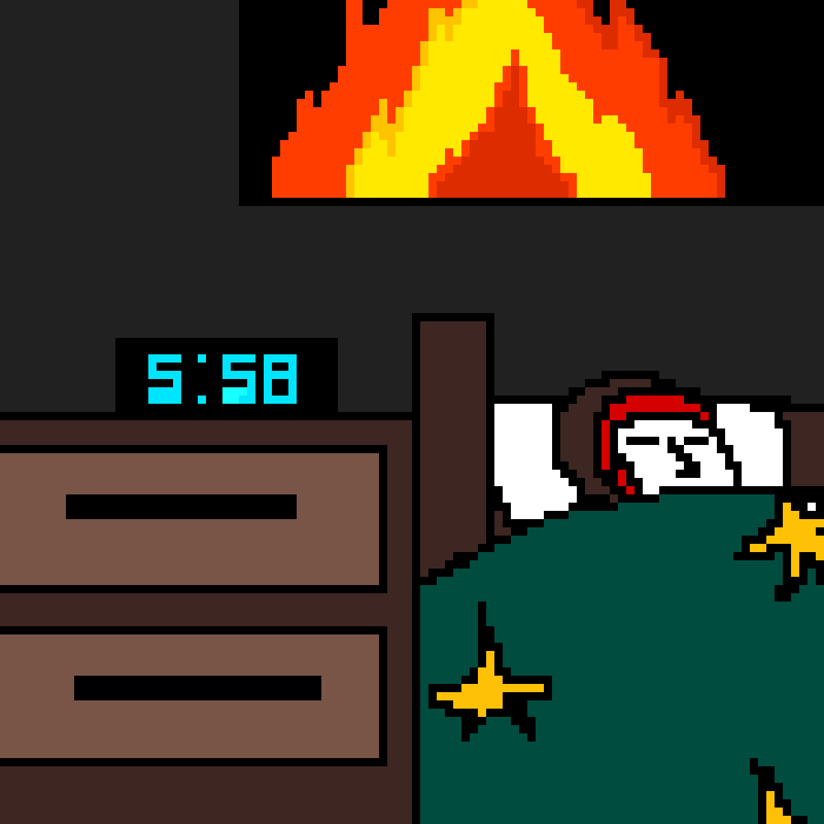 Pixilart - clock time timmy by rice-trade