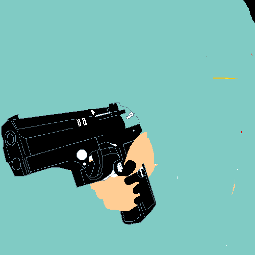 Editing Cursed gun - Free online pixel art drawing tool - Pixilart