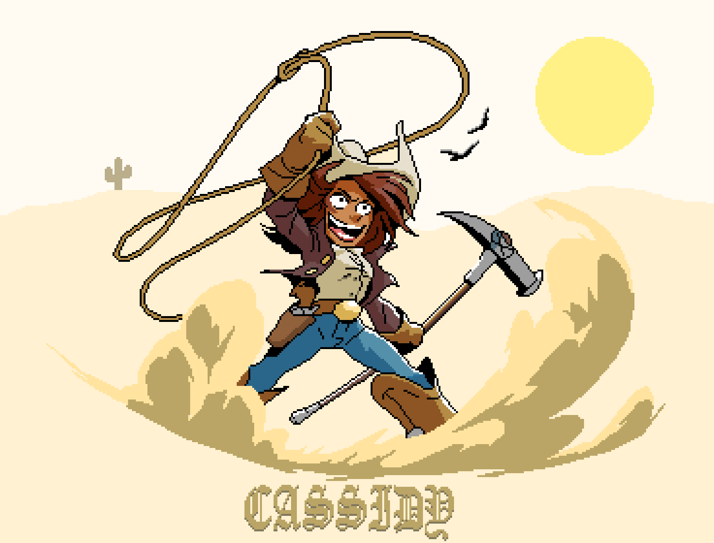 Pixilart - cassidy by Q4Z