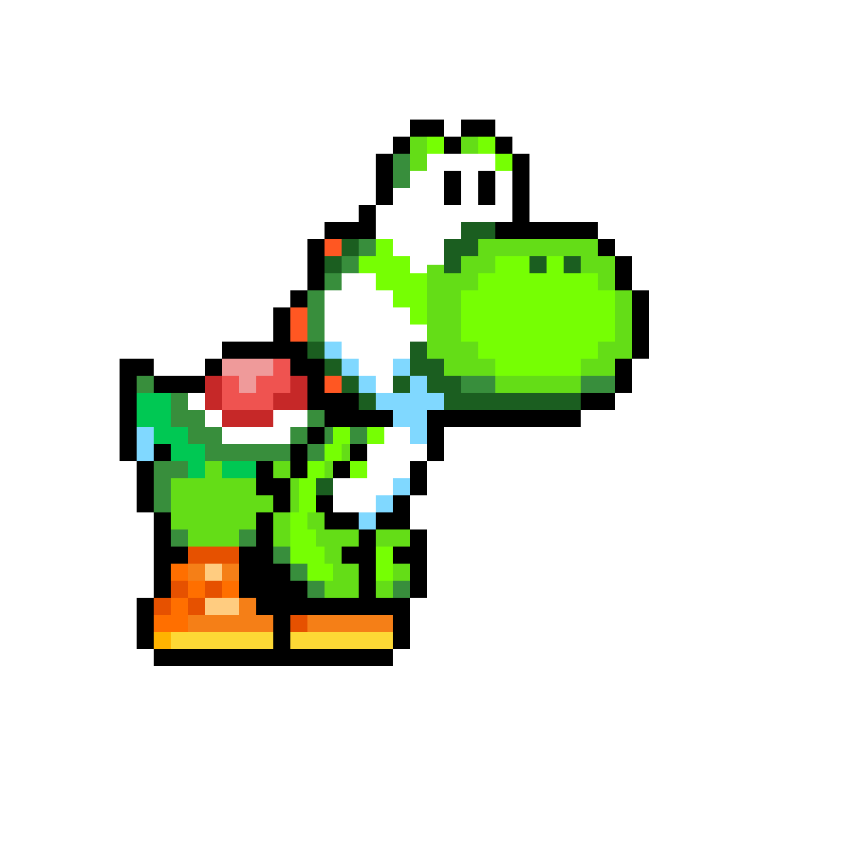 Pixilart - Yoshi by Bruhhhhhhhhhhh