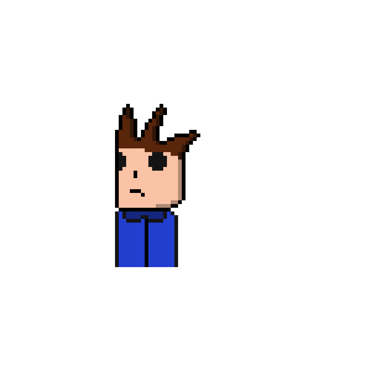 Pixilart - 8-Bit Tom by PopoTheGreat