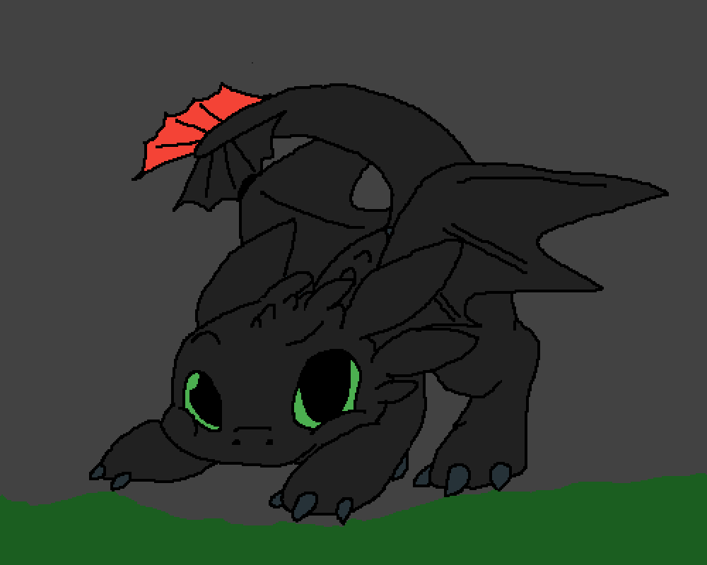 Drawing Easy Cute Baby Chinese Dragon Toothless Drawing Easy Cute Baby