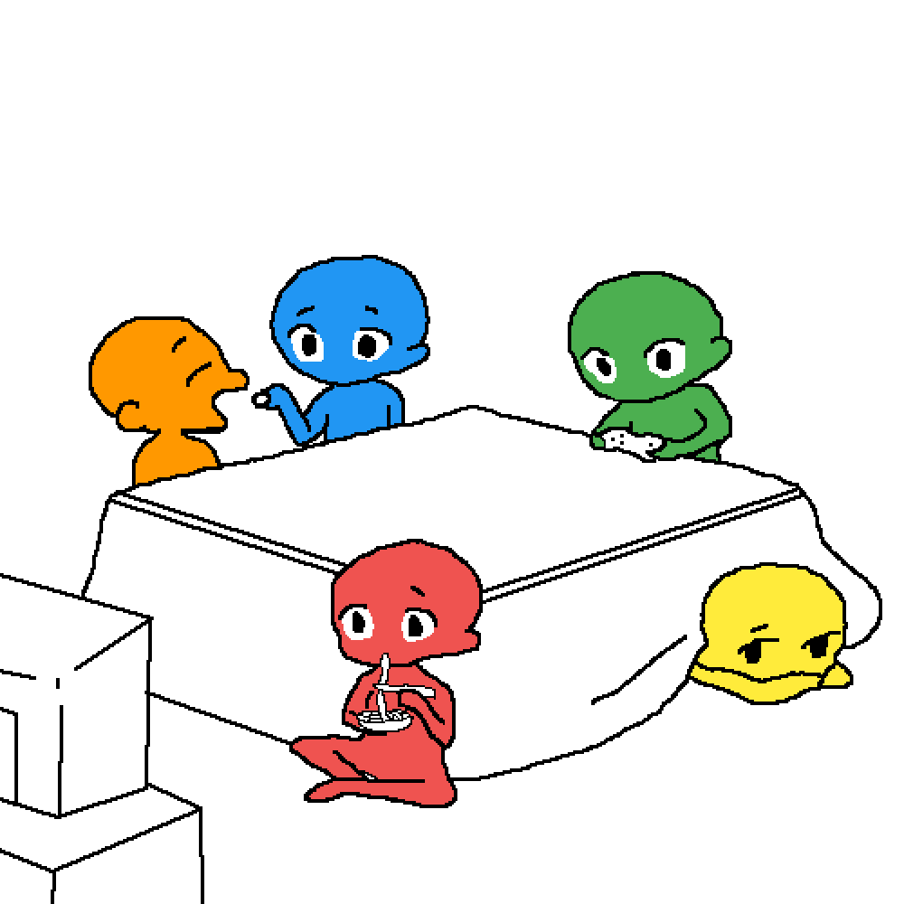 Pixilart - Dinner party collab! by rhihwroiu54hugh