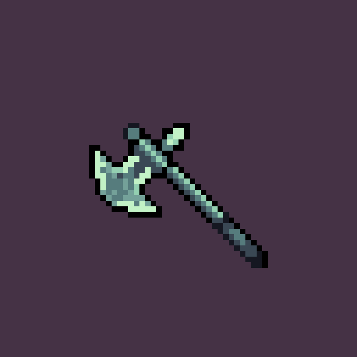 Pixilart - an ordinary rpg axe by joseperezz