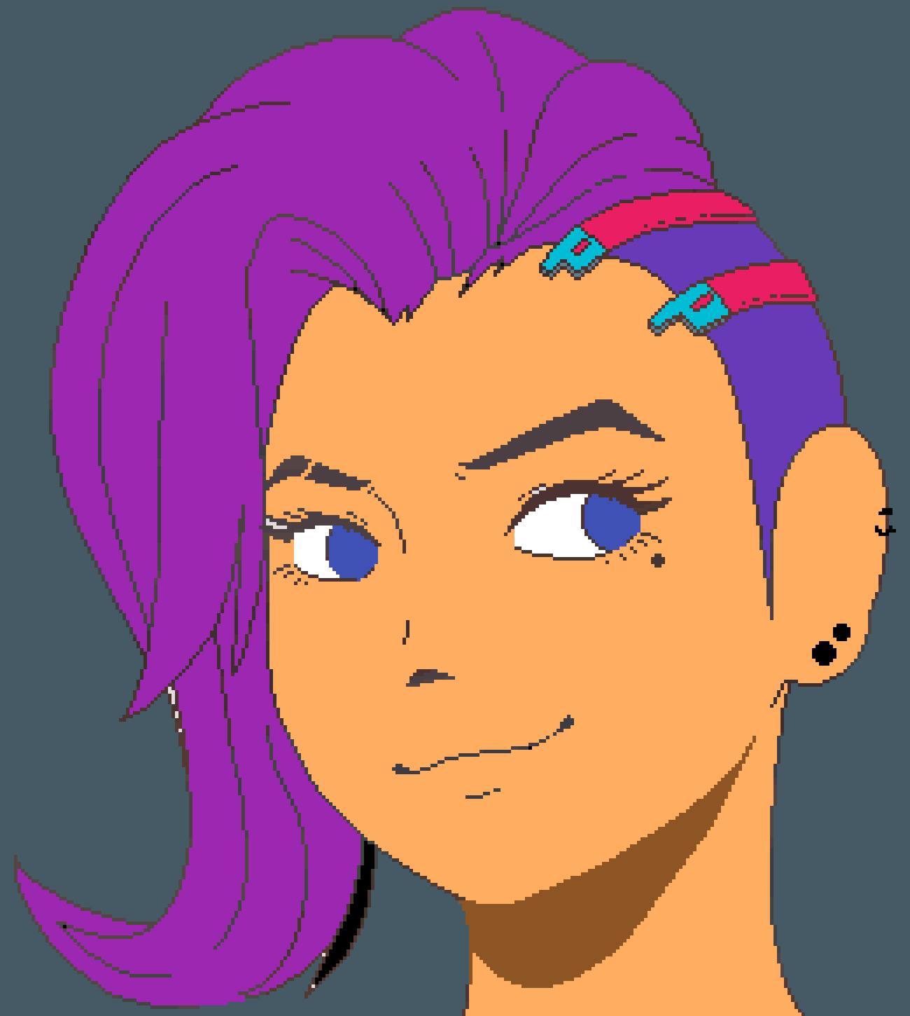 Pixilart - warrior v genderbend by tsu-asui
