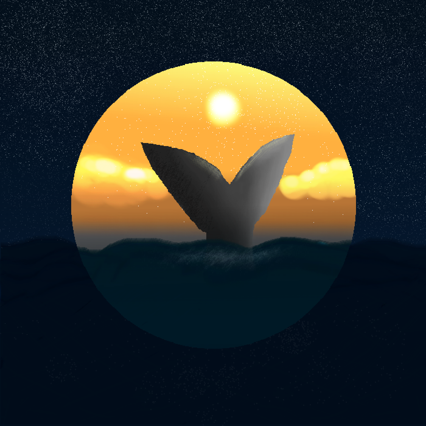 Pixilart - Whale (Base) by Derpy1girl