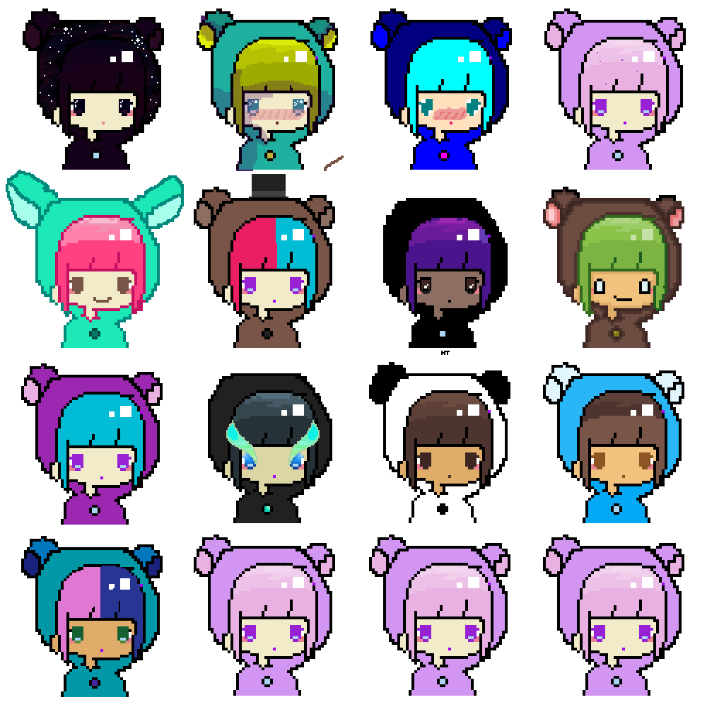Editing DOLLS - Free online pixel art drawing tool - Pixilart