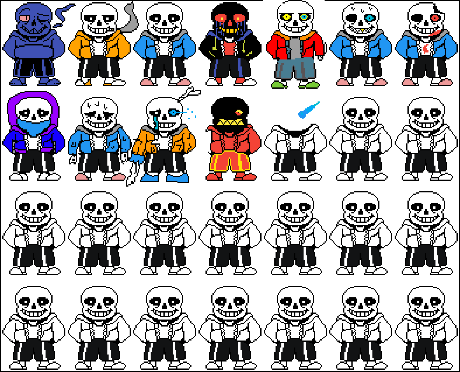 Editing sans - Free online pixel art drawing tool - Pixilart