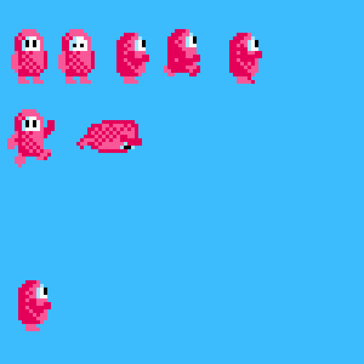 Pixilart - 8 Bit Fall Guys WIP by The-Mario-Guy