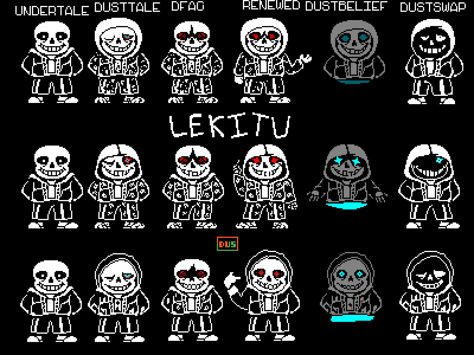 Pixilart - Dusttale collab by SorrowsDawn