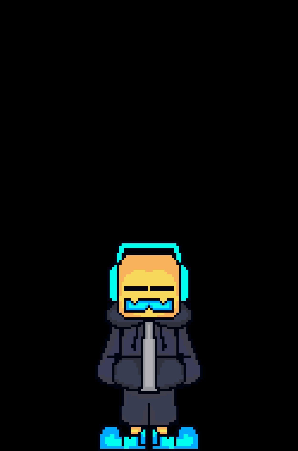 Pixilart - Geometry Dash Sans by Titular