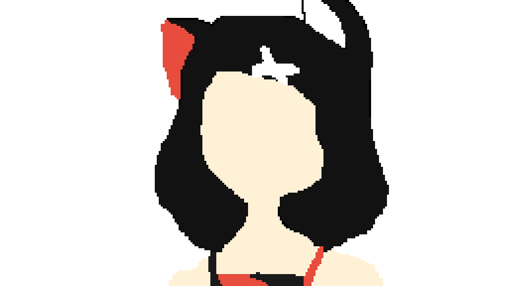 Editing Cat Girl - Free online pixel art drawing tool - Pixilart