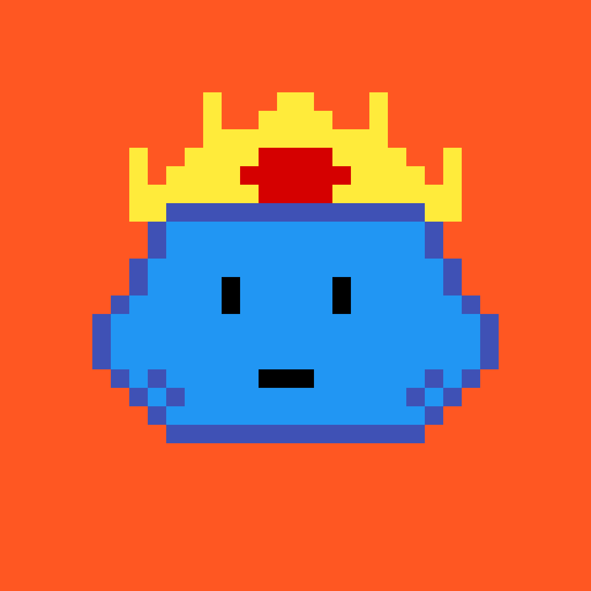 Pixilart - King Slime by Potxto