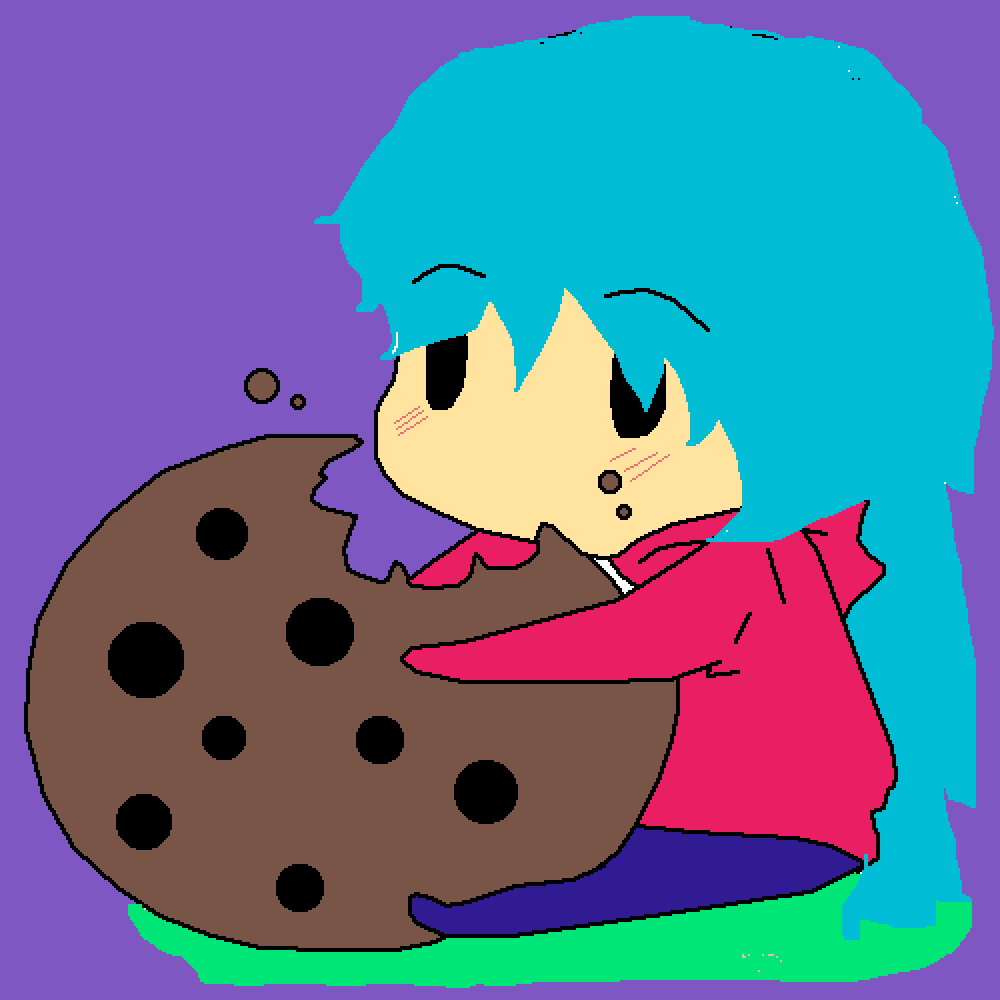 Pixilart - cookie num num num!!!!!!! by HoundQueen