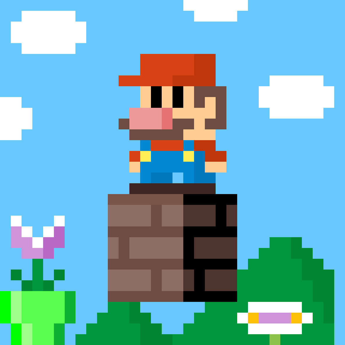 Pixilart - Mario by Keiko