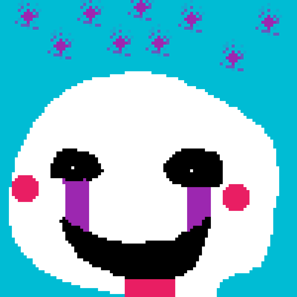 Pixilart - The puppet from FNAF1 by BxbyKimchiiX3