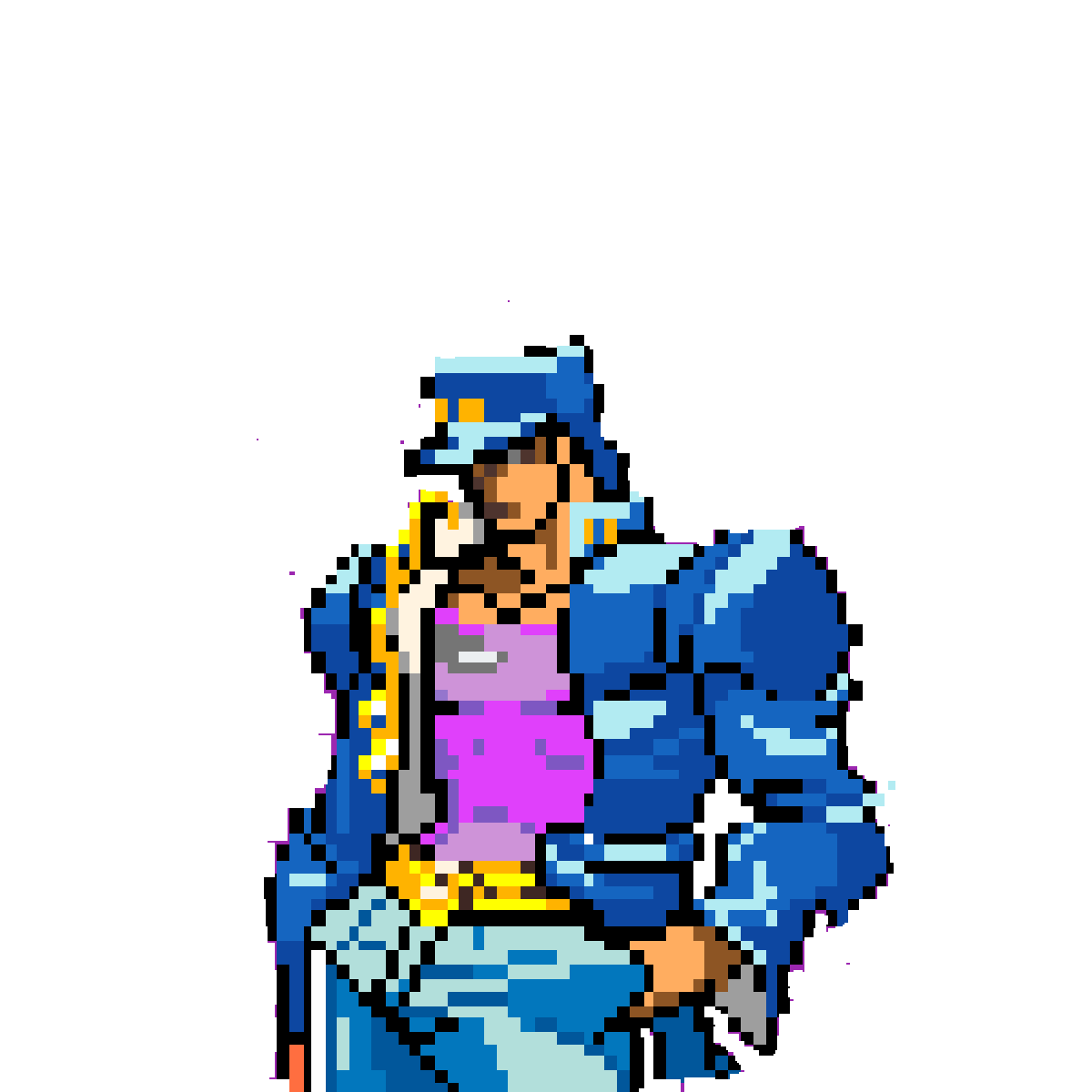 Editing Jotaro 3 - Free online pixel art drawing tool - Pixilart