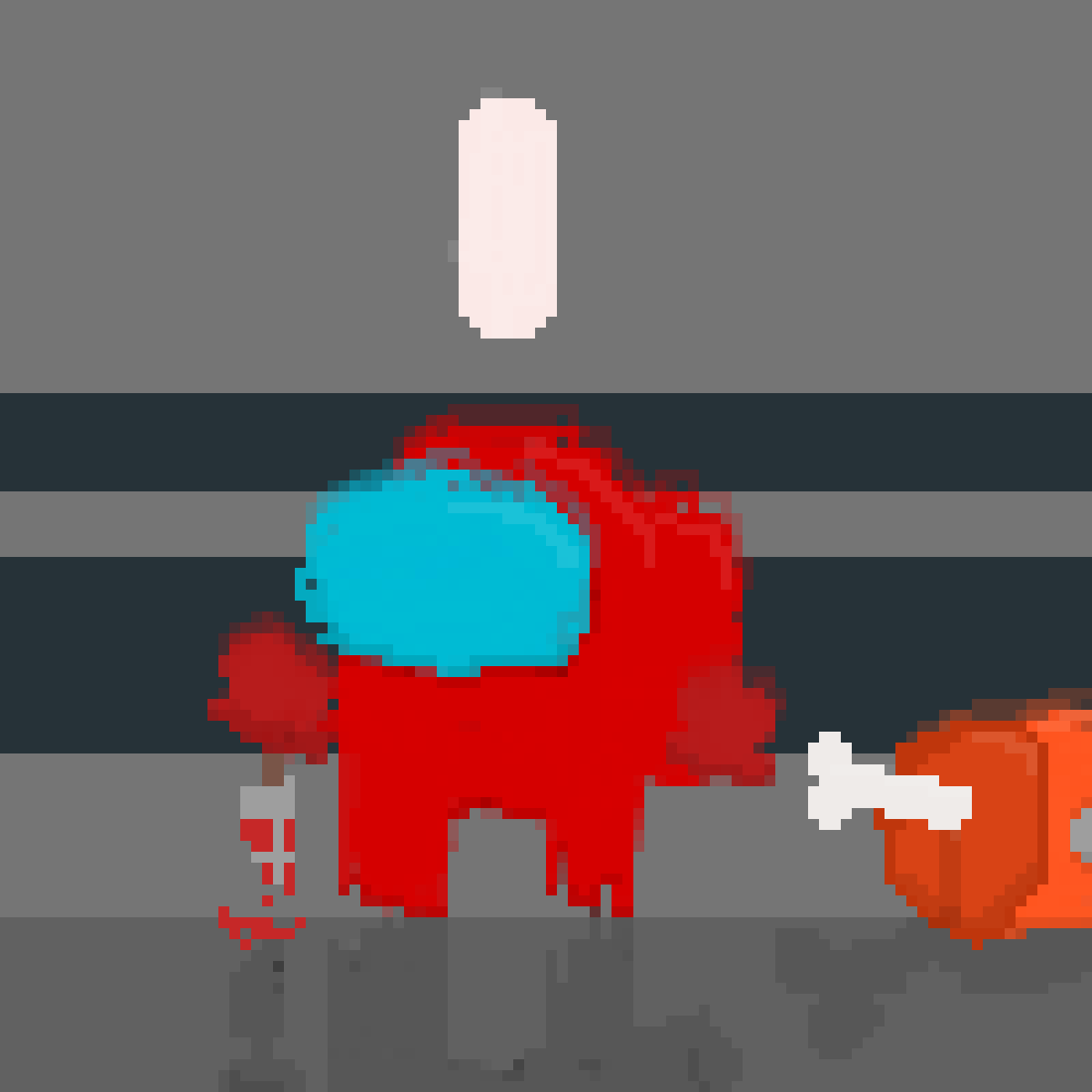 Editing Red was an imposter - Free online pixel art drawing tool - Pixilart