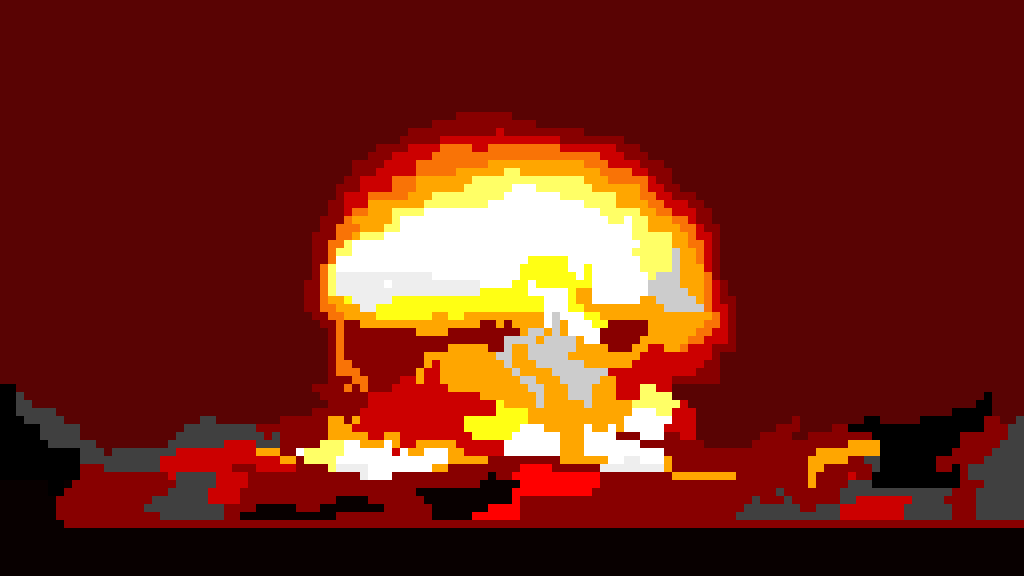 Pixilart - Nuclear Explosion by Pixil-Artist