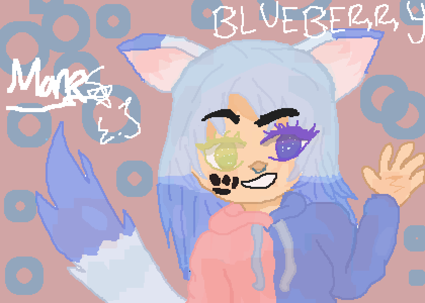 Pixilart - Blueberry @EmoFighter705 by Marsjulien10