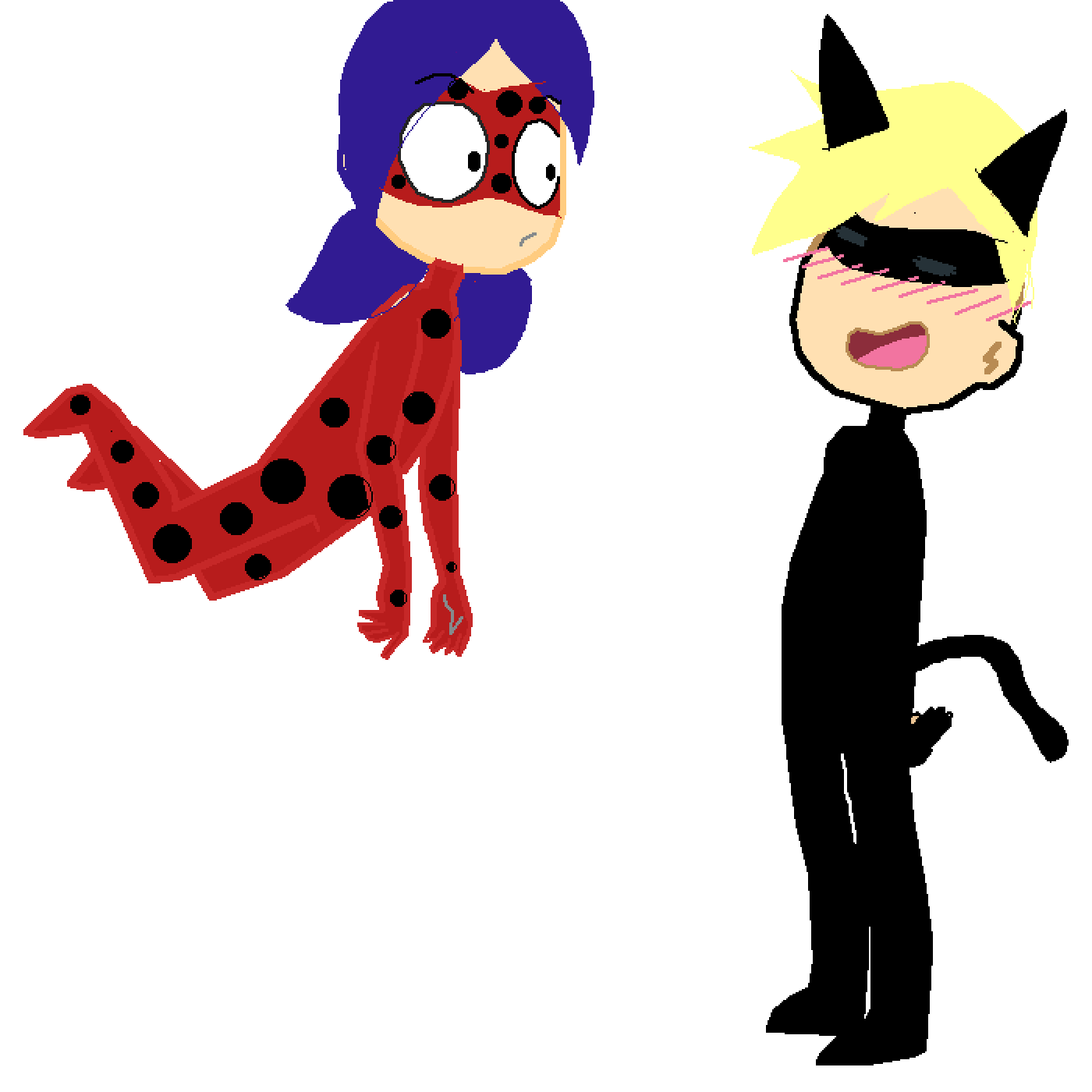 Editing miraculous ladybug - Free online pixel art drawing tool - Pixilart