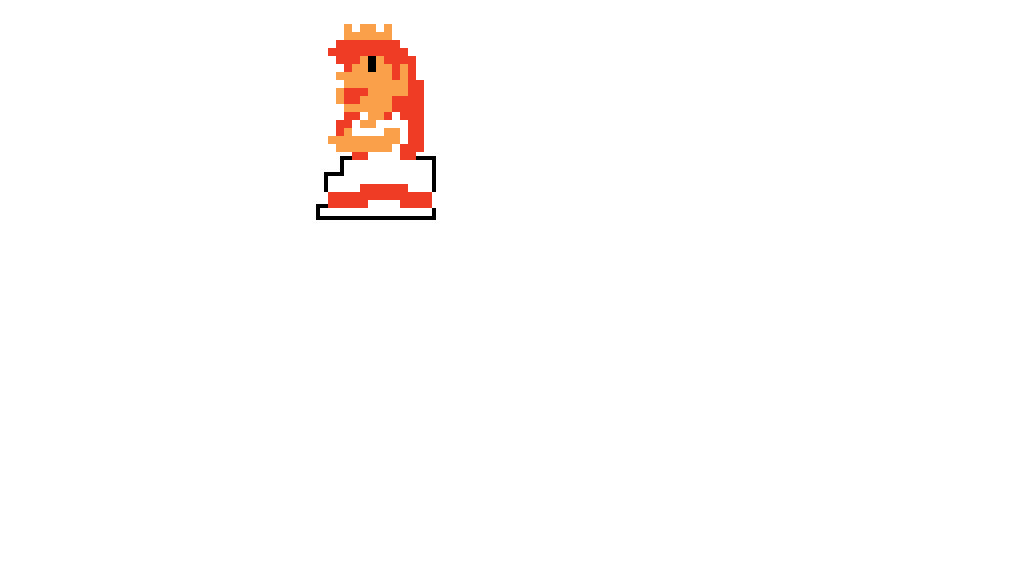 Peach 8 Bit Sprite