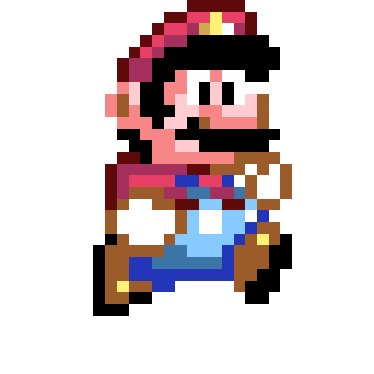 Pixilart - mario world walk by atobin0002