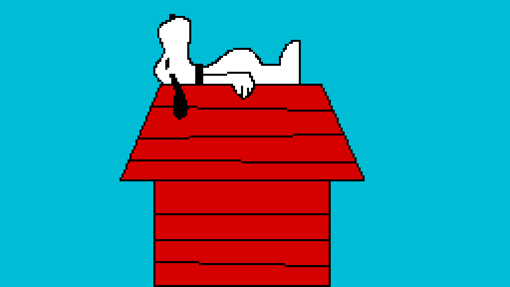 Pixilart - Snoopys House by Aaron816